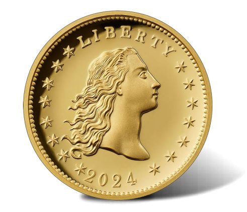 U.S. Mint to Auction Privy-Marked Flowing Hair Gold Coins
