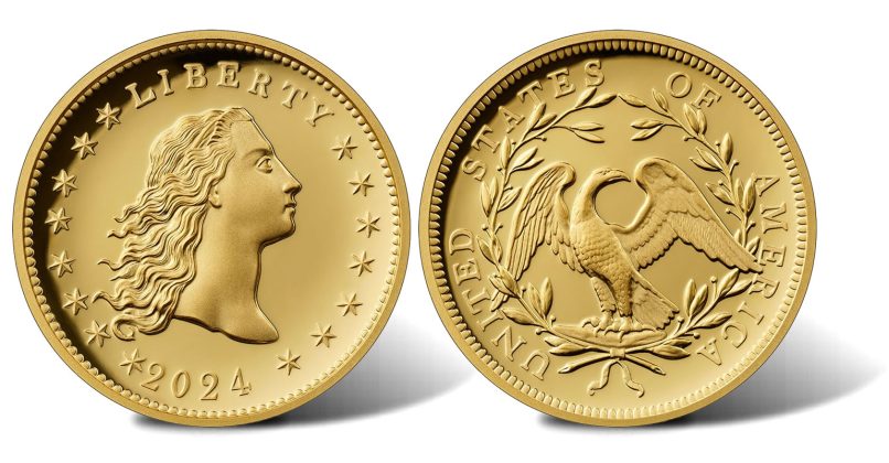 230th Anniversary Flowing Hair Gold Coin Launch | CoinNews