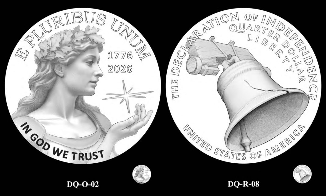 2026 Declaration of Independence Quarter Designs Recommended