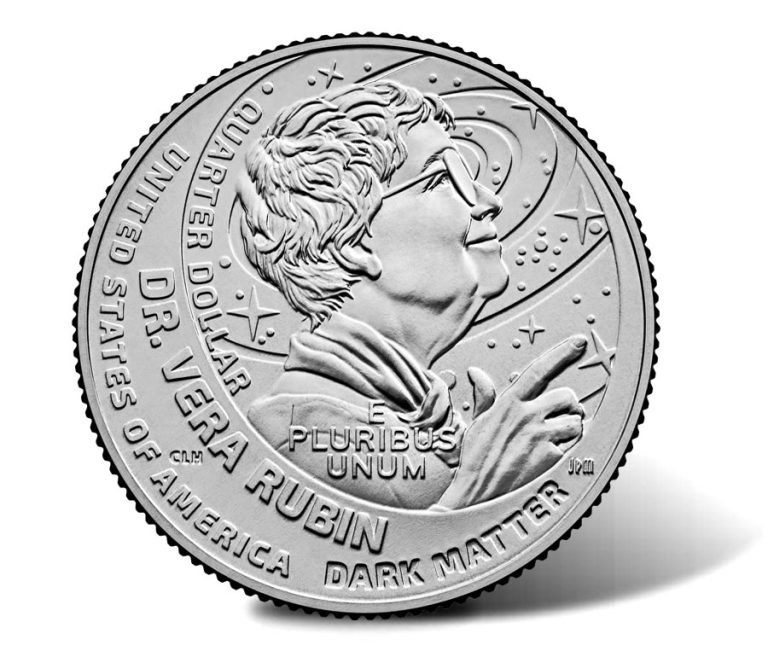 Dr. Vera Rubin Quarters Available in US Mint Rolls and Bags