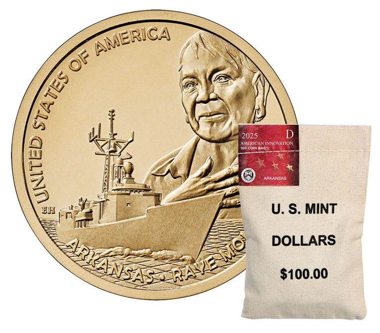 US Mint Sales: 2025-W Proof Silver Eagle and Arkansas $1 Debut