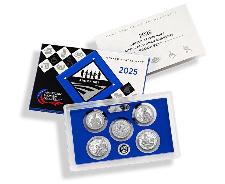 2025 American Women Quarters Proof Set Released