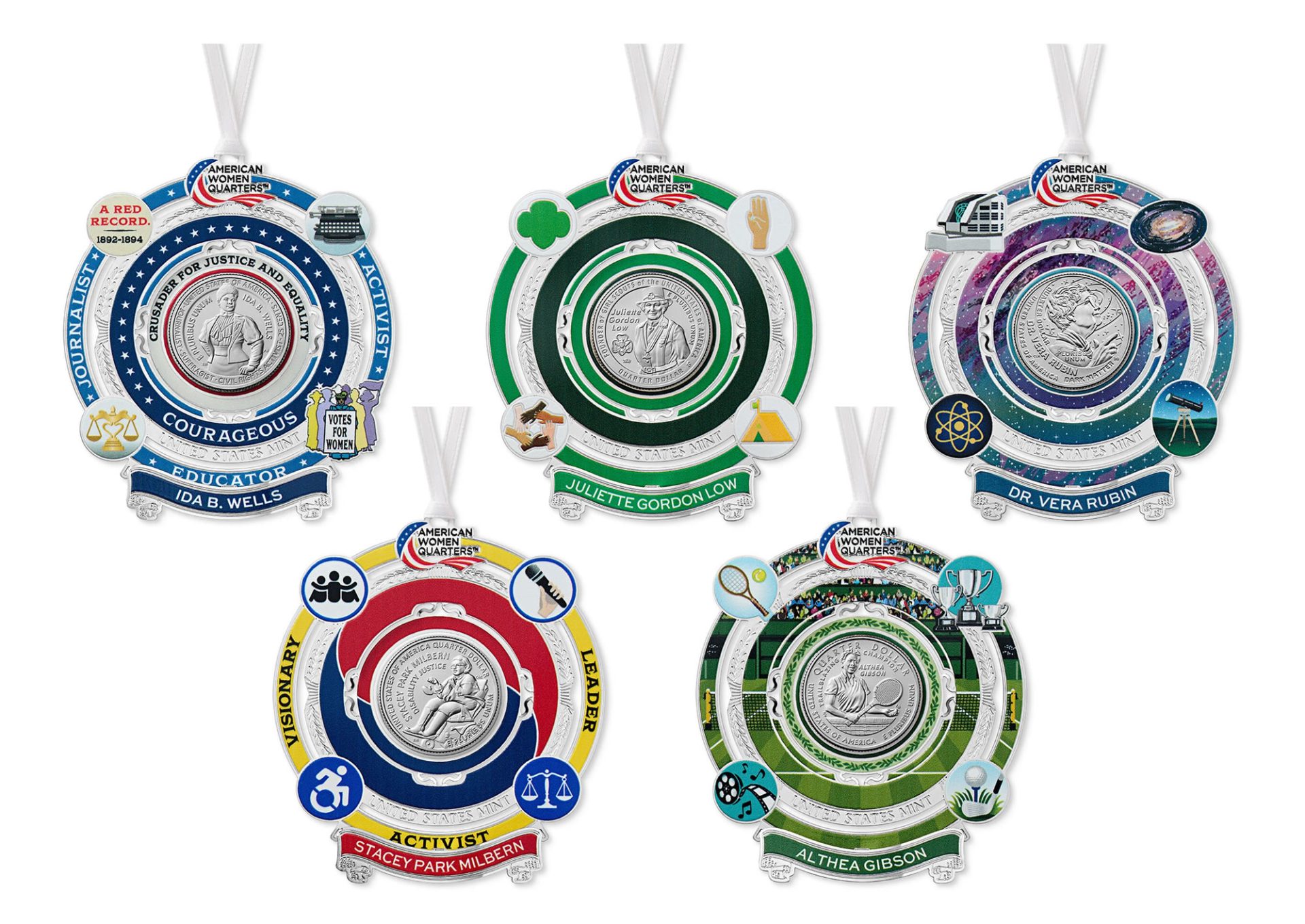 2025 American Women Quarters Ornaments Available
