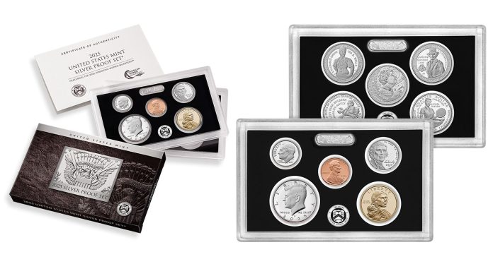 U.S. Mint Launches 2025 Silver Proof Set Featuring 10 Coins