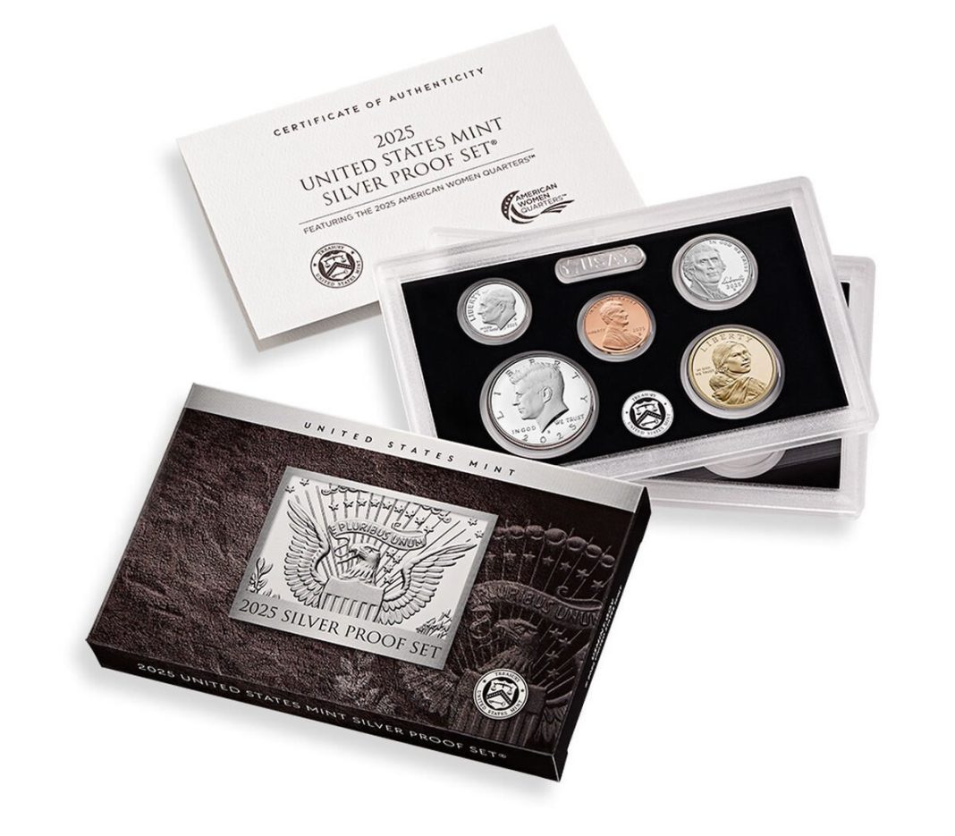 US Mint Sales: 2025 Silver Proof Set Posts Record-Low Start