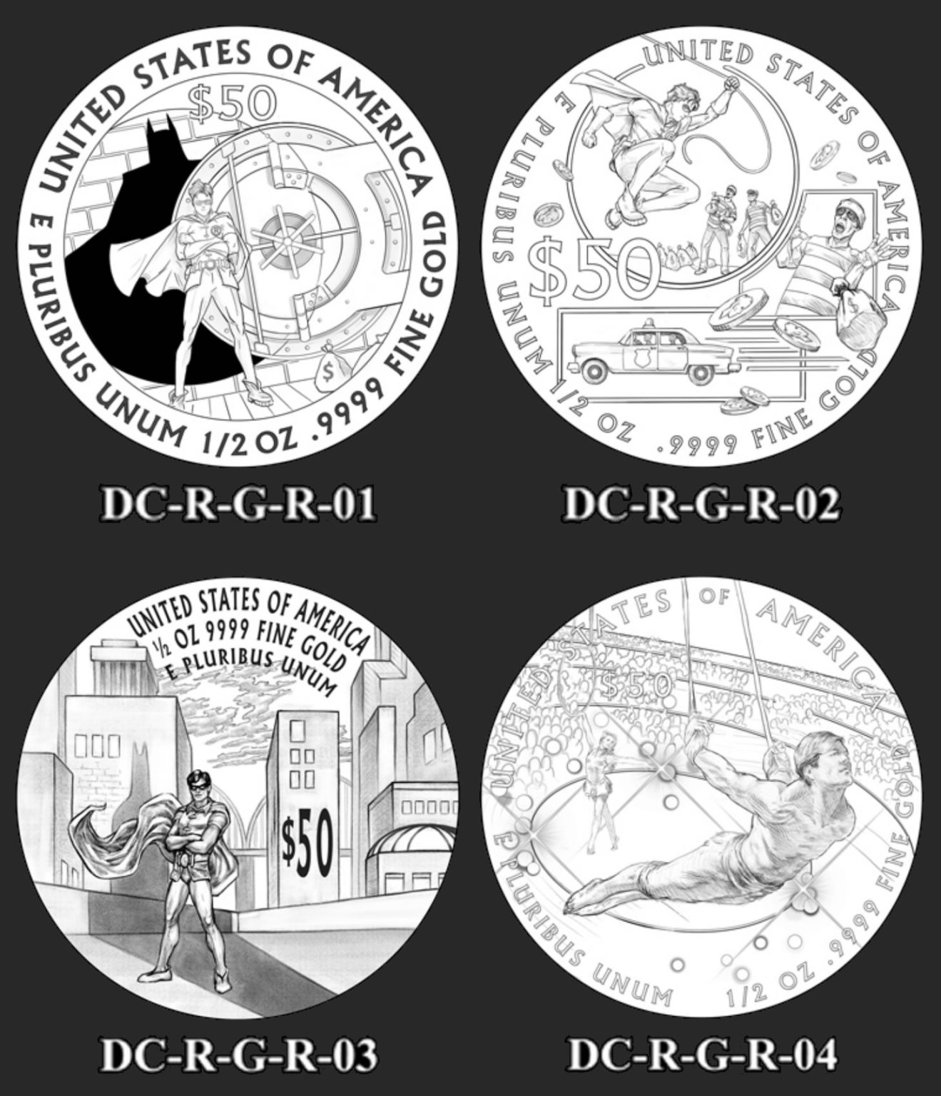 2026 Robin Designs Recommended for US Mint Coins and Medals