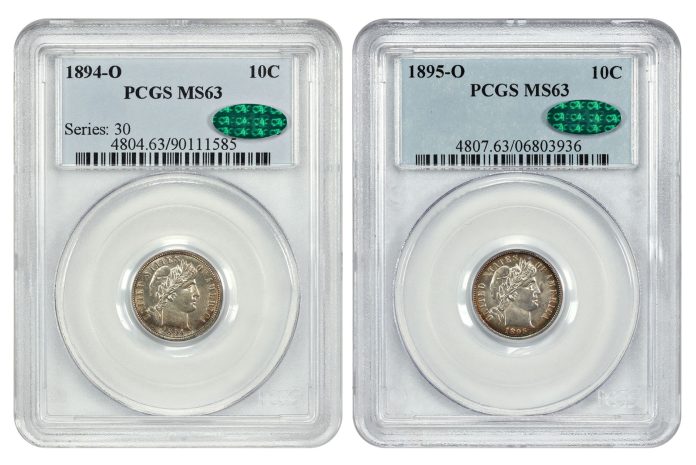 DLRC to Auction #3 Finest Barber Coin Collection