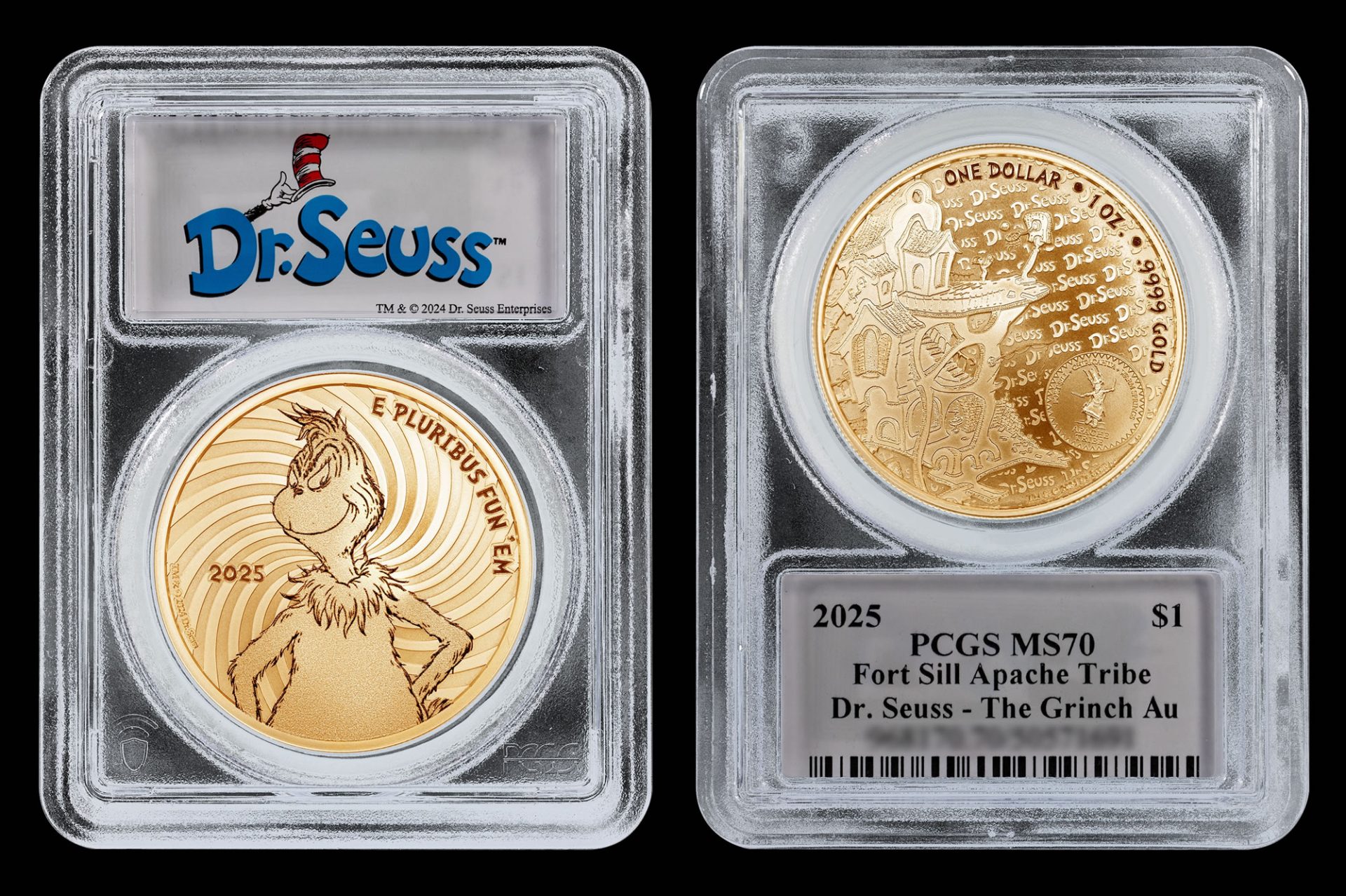 Dr. Seuss Grinch Gold Coin Shines in RCTV Exclusive