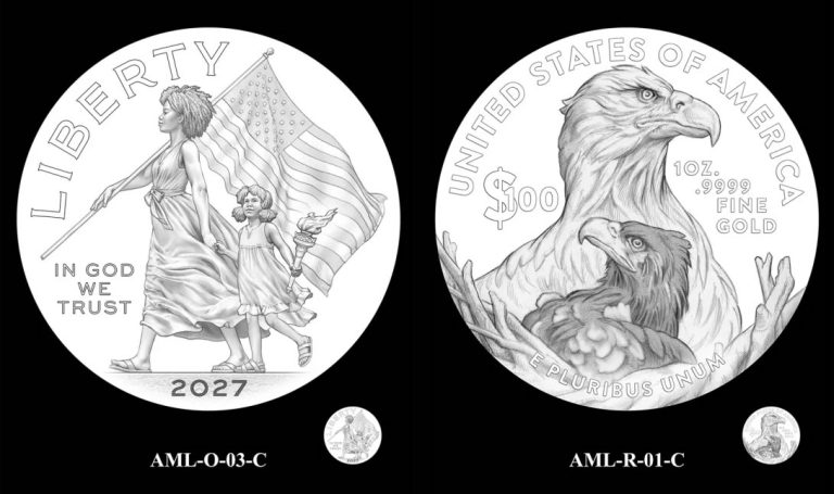 U.S. Mint Unveils 2027 American Liberty Design Candidates