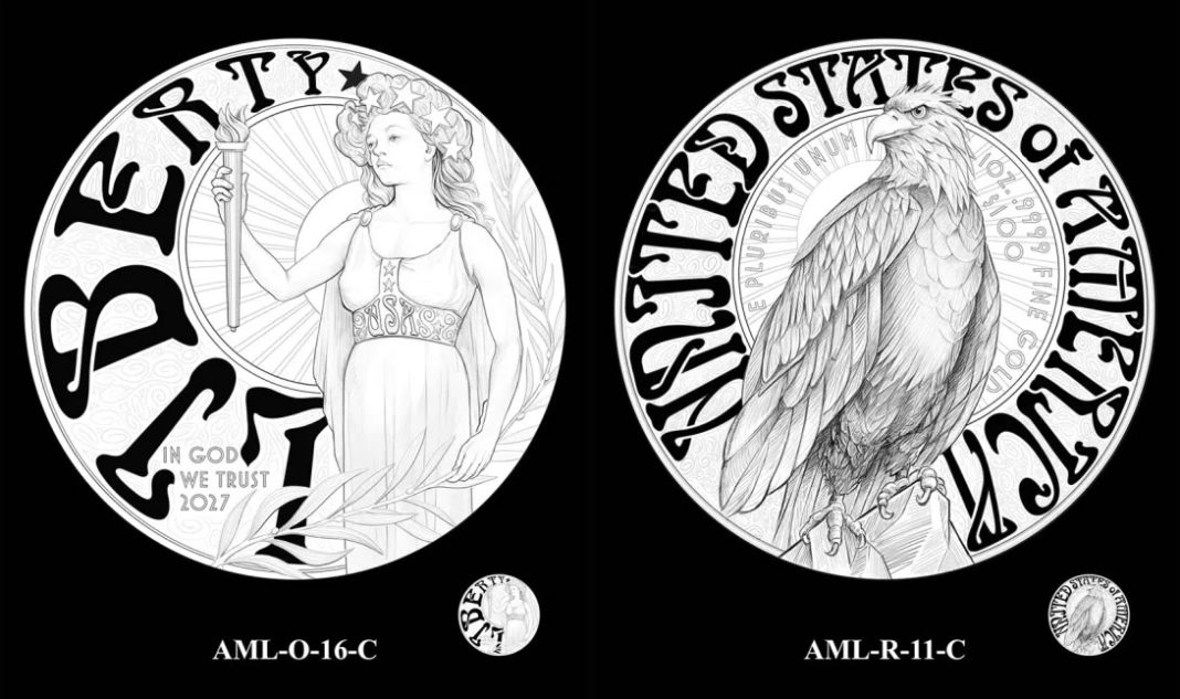 U.S. Mint Unveils 2027 American Liberty Design Candidates