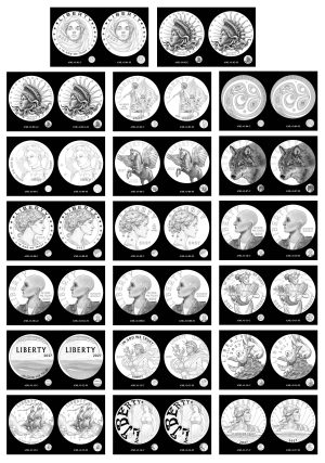 U.S. Mint Unveils 2027 American Liberty Design Candidates