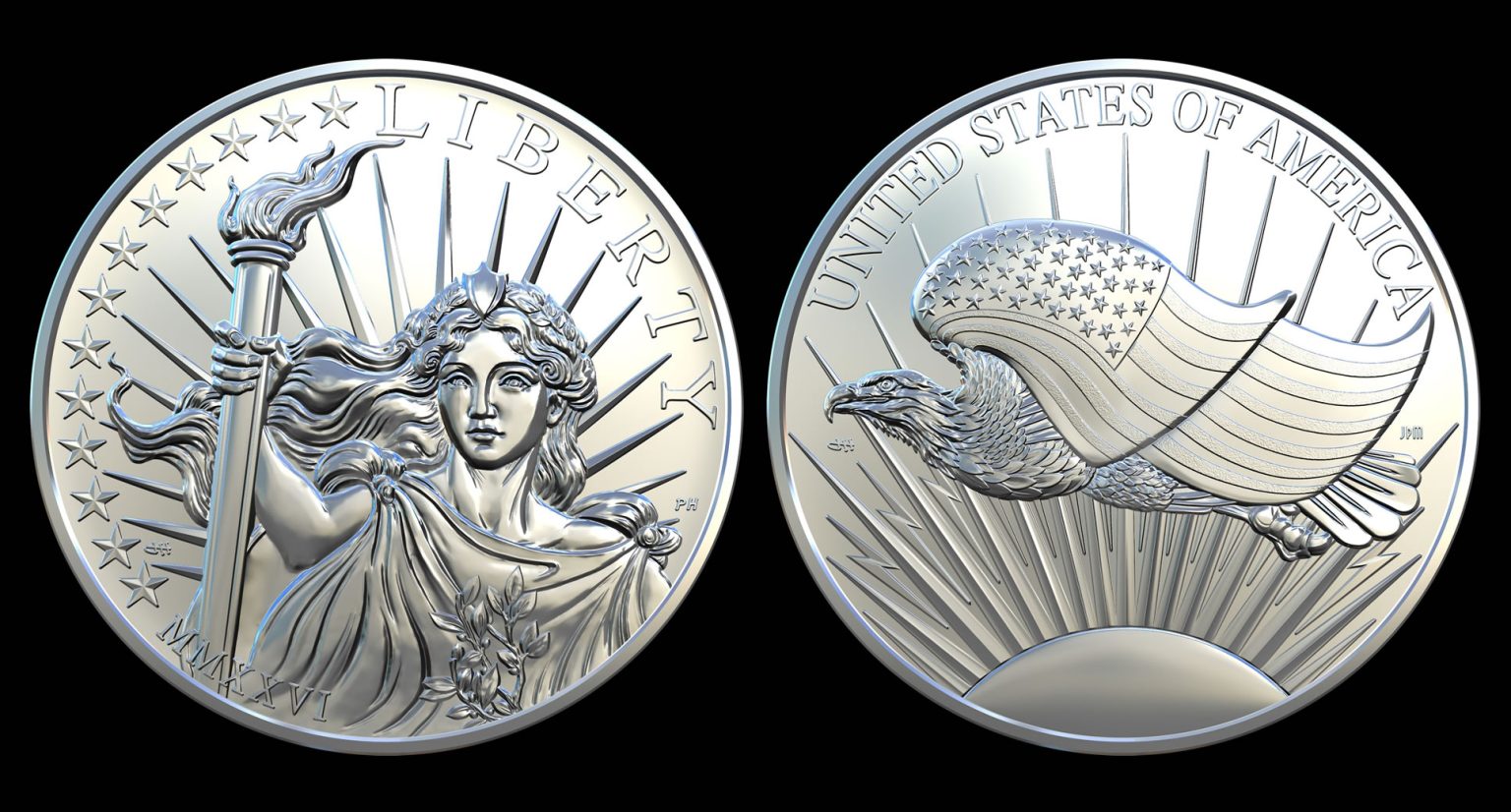 U.S. Mint 1907 Saint-Gaudens Designs for America's 250th