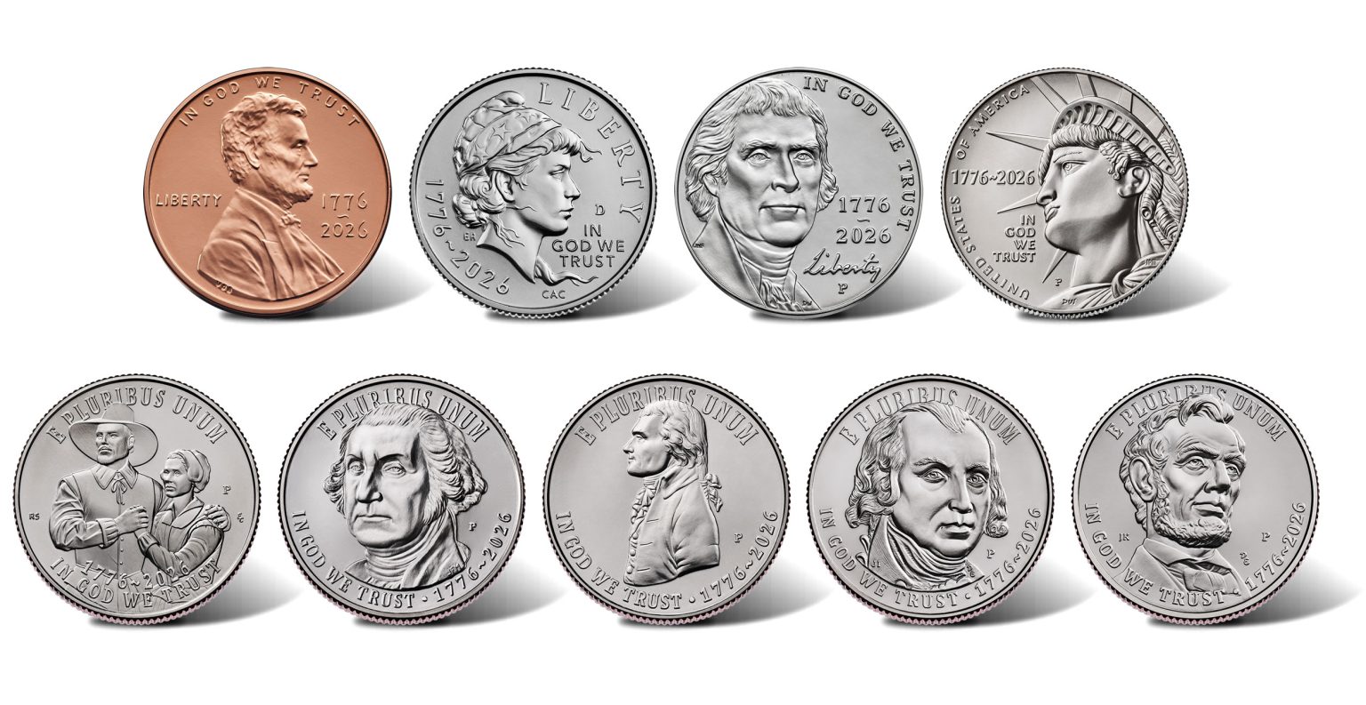 U.S. Mint Publishes Product Schedule for all of 2026
