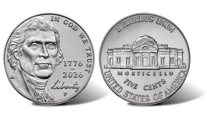 U.S. Mint Starts Shipping 1776 ~ 2026 Coins for Circulation