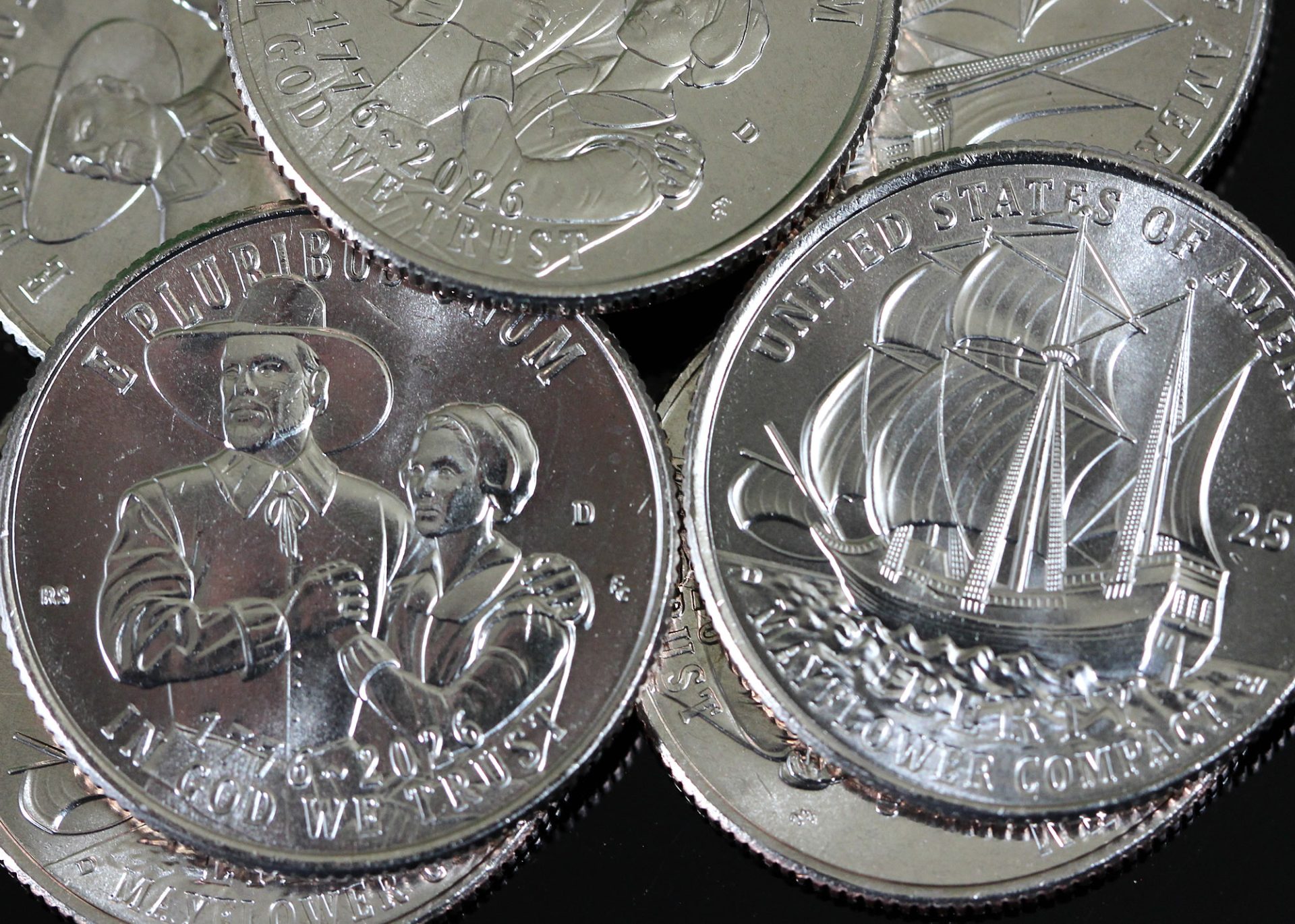 U.S. Mint Opens Sales of 1776-2026 Mayflower Compact Quarter
