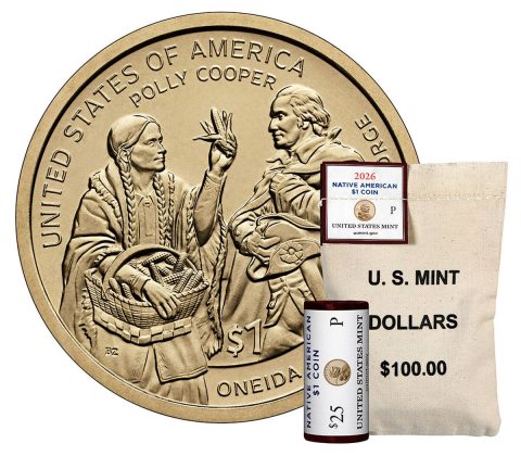2026 Native American $1 Coins Available from U.S. Mint