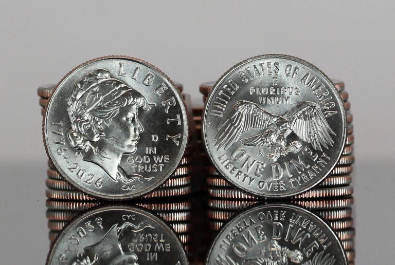 US Mint Sales: Gold Eagles Lead as Dime Rolls Near Limit