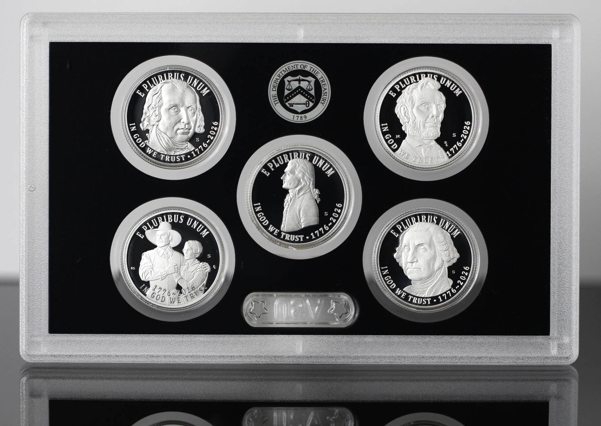 CoinNews Semiquincentennial 1776-2026 S Proof Silver Quarters ...