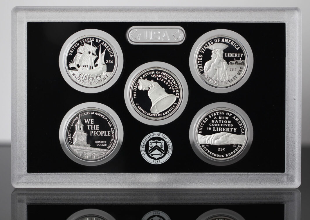 CoinNews Semiquincentennial 1776-2026 S Proof Silver Quarters ...